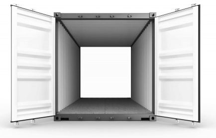 20fot dobbeltdør - container24